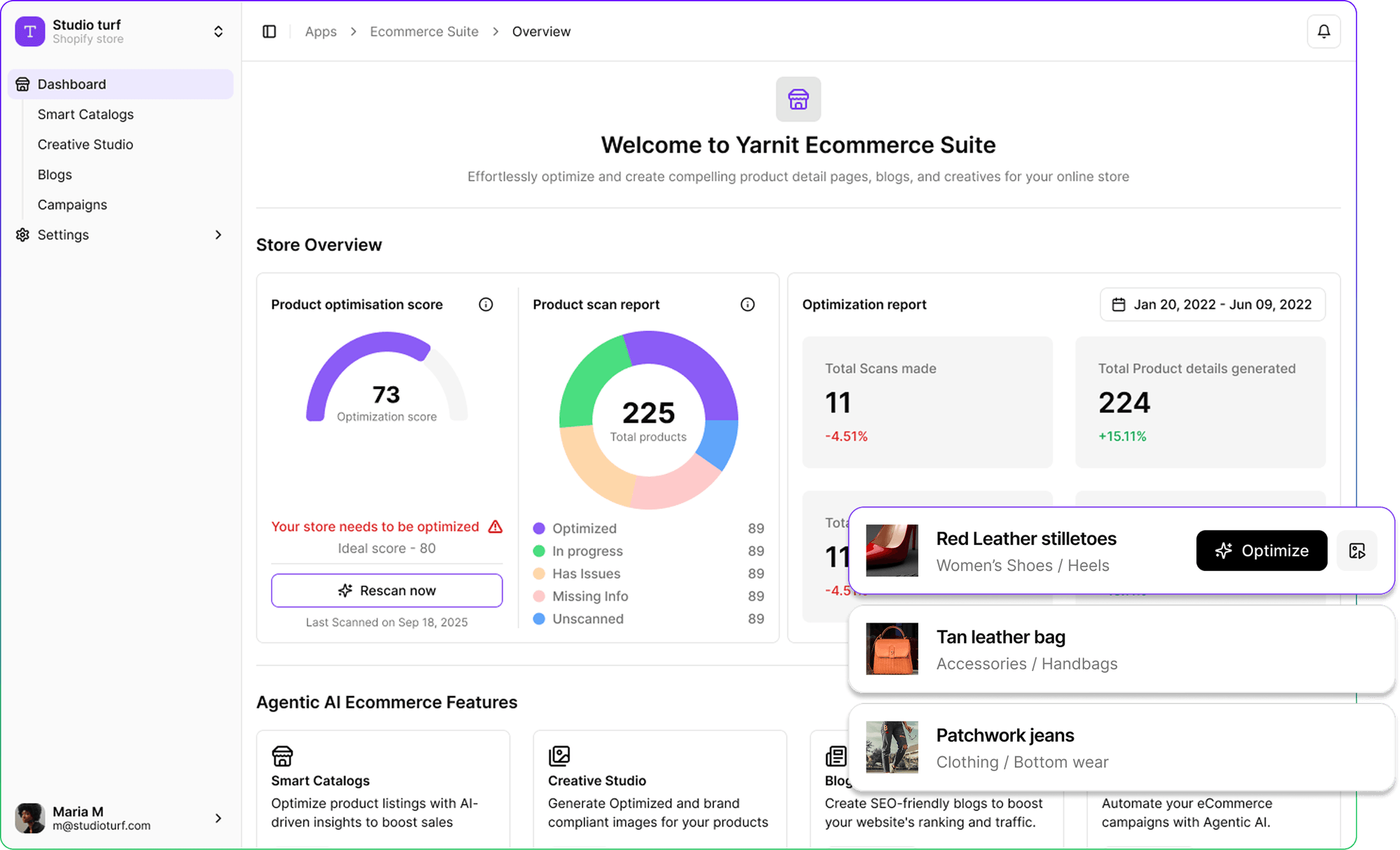 Agentic AI for E-commerce | Automate Your Store with Yarnit